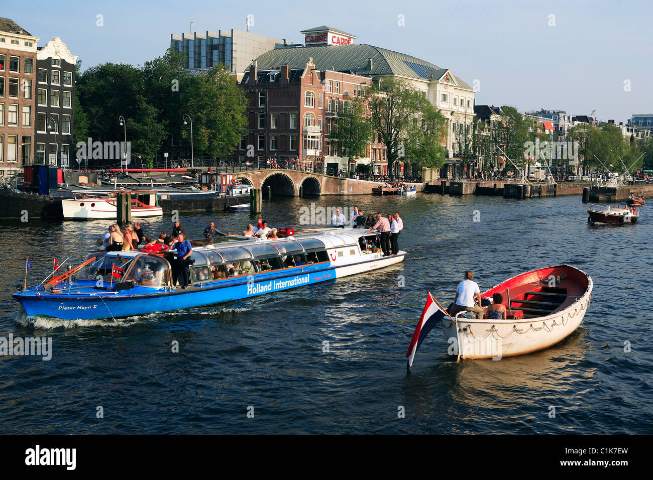 Netherlands, Amsterdam, Amstel river Stock Photo - Alamy