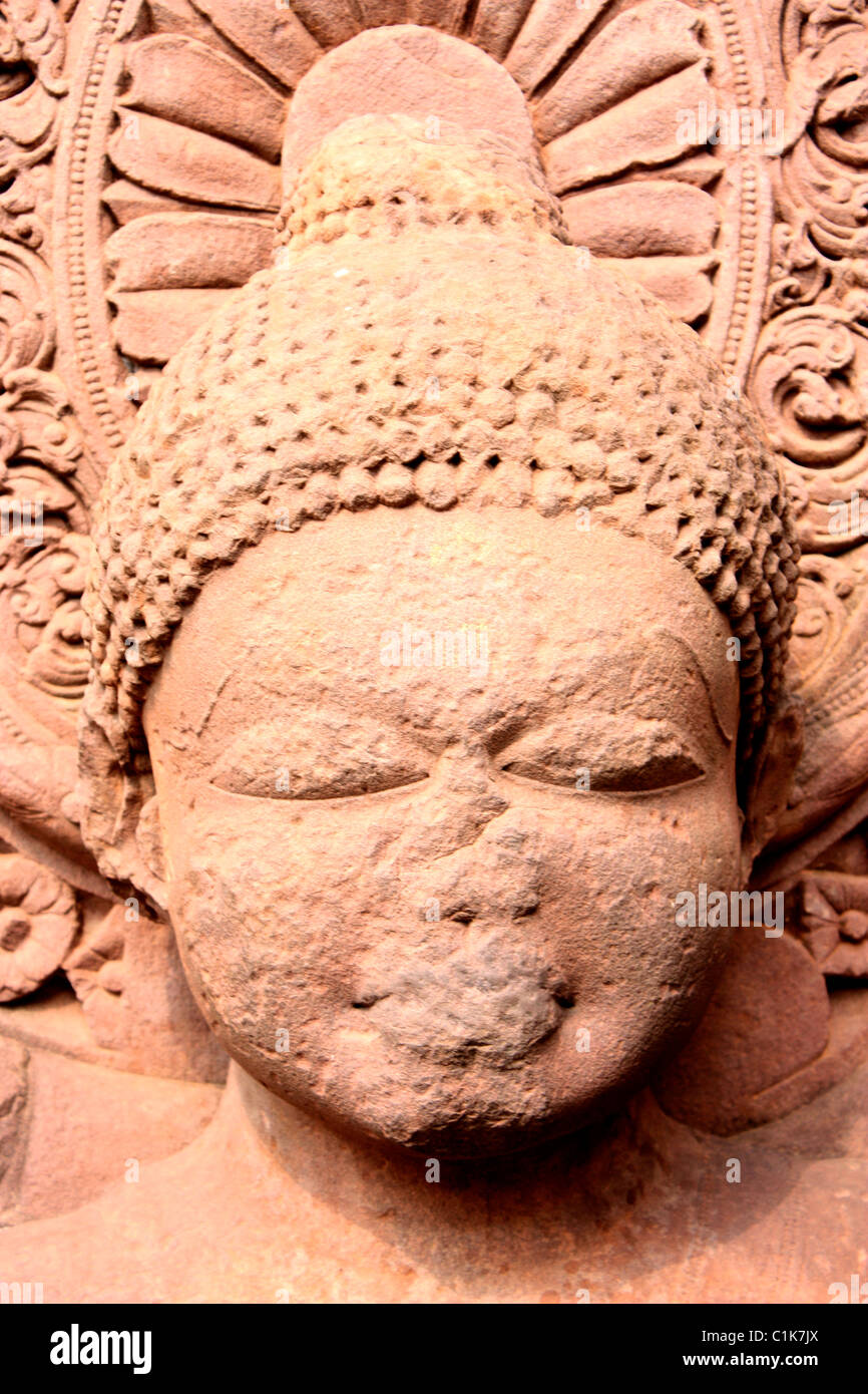 Statue of the Lord Budha from Sanchi, Madhya Pradesh, India Stock Photo ...