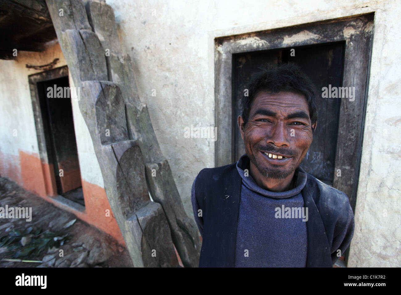 Nepali farmer hi-res stock photography and images - Alamy