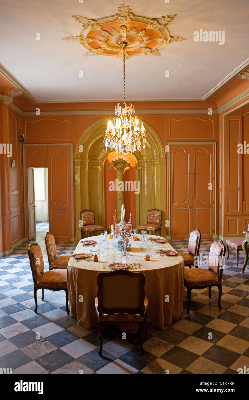 Villandry chateau interior hi-res stock photography and images - Alamy