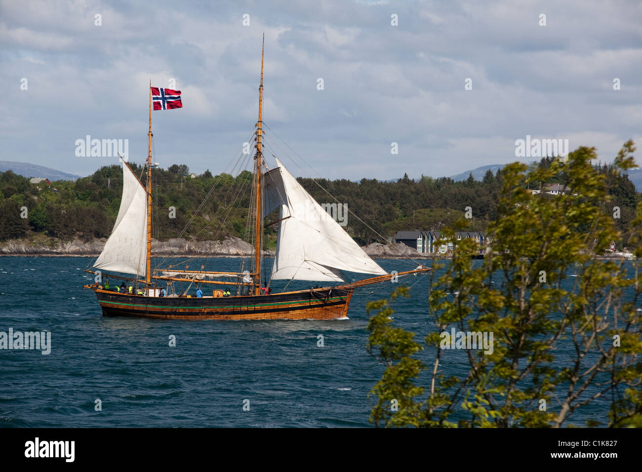 Old sailing vessel Stock Photo - Alamy