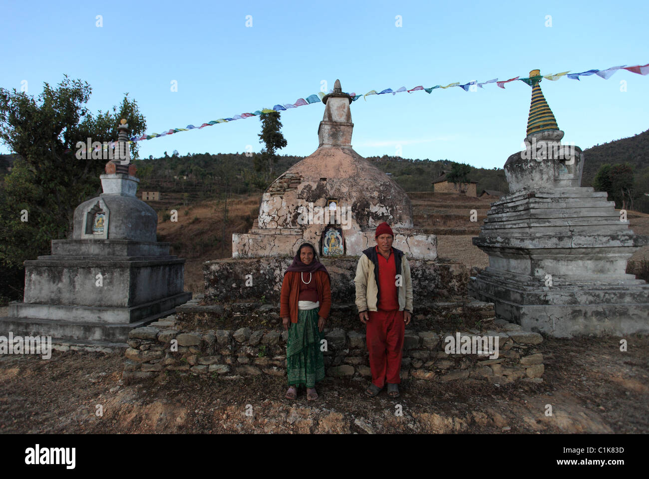 Nepali landscape Nepal Himalaya Stock Photo - Alamy