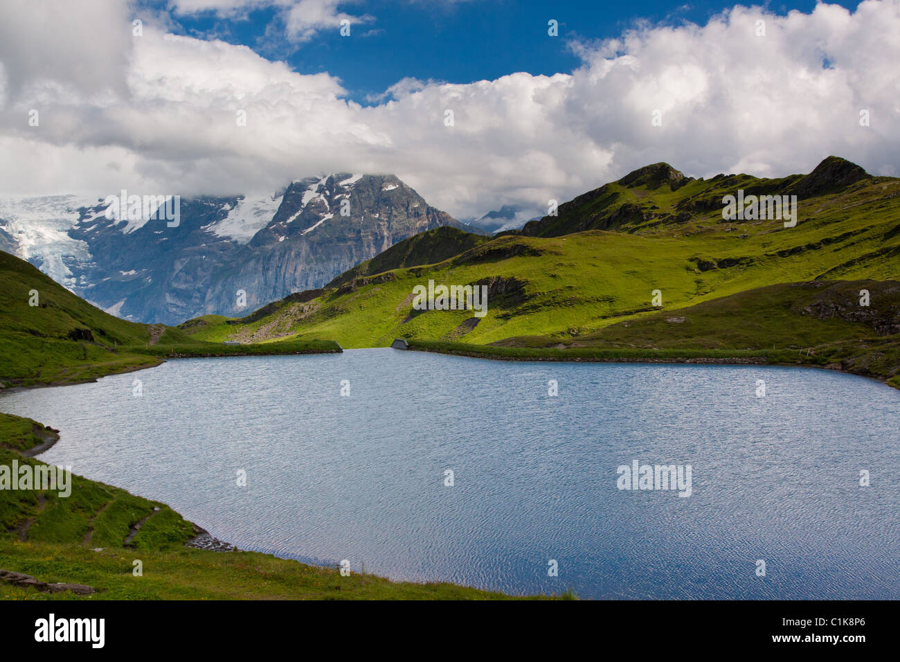 View fom the FIRST mountain in Switzerland Stock Photo - Alamy