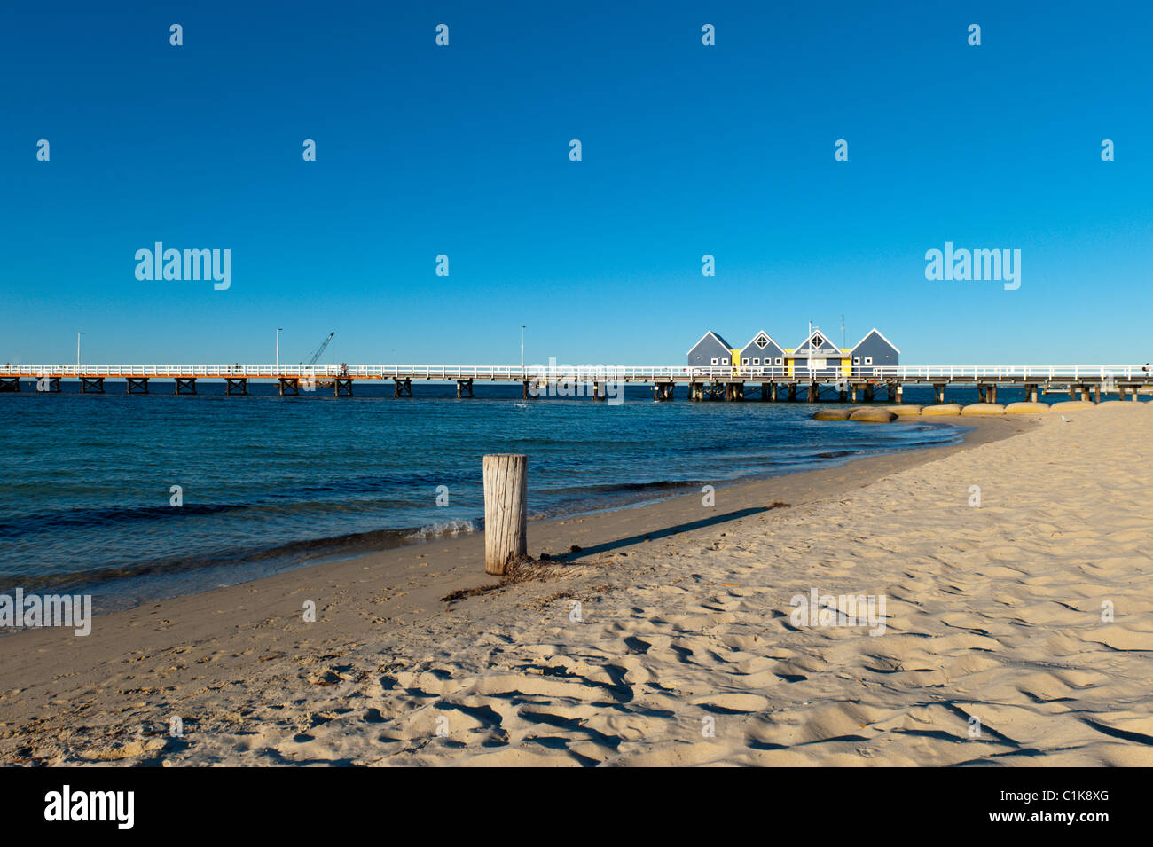 Busselton Jetty is the longest timber-piled jetty in the Southern ...