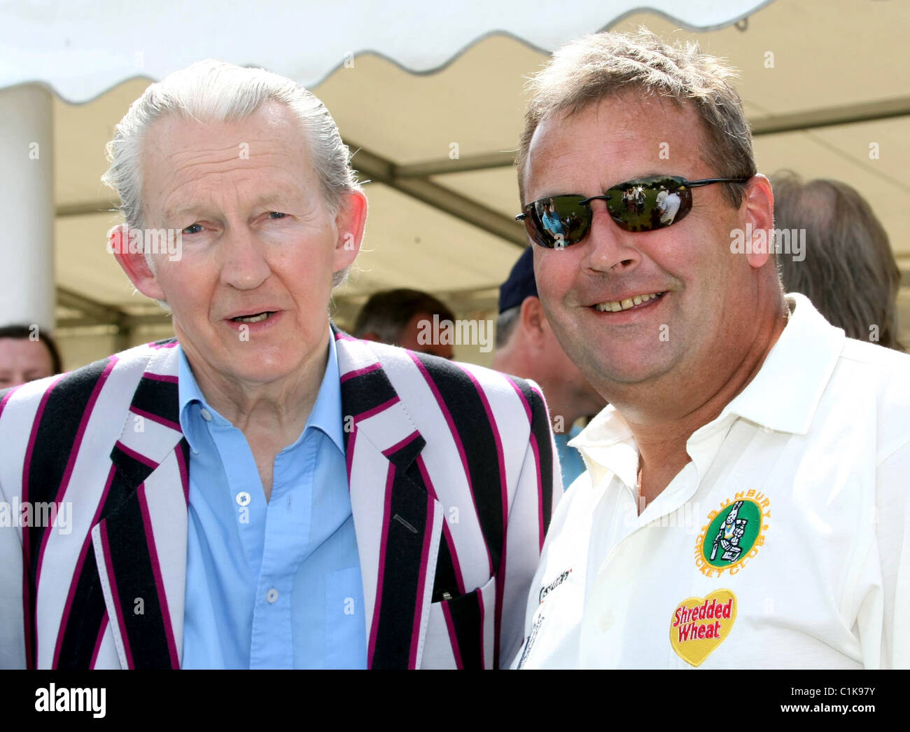 Charity cricket match between harry hi-res stock photography and images ...