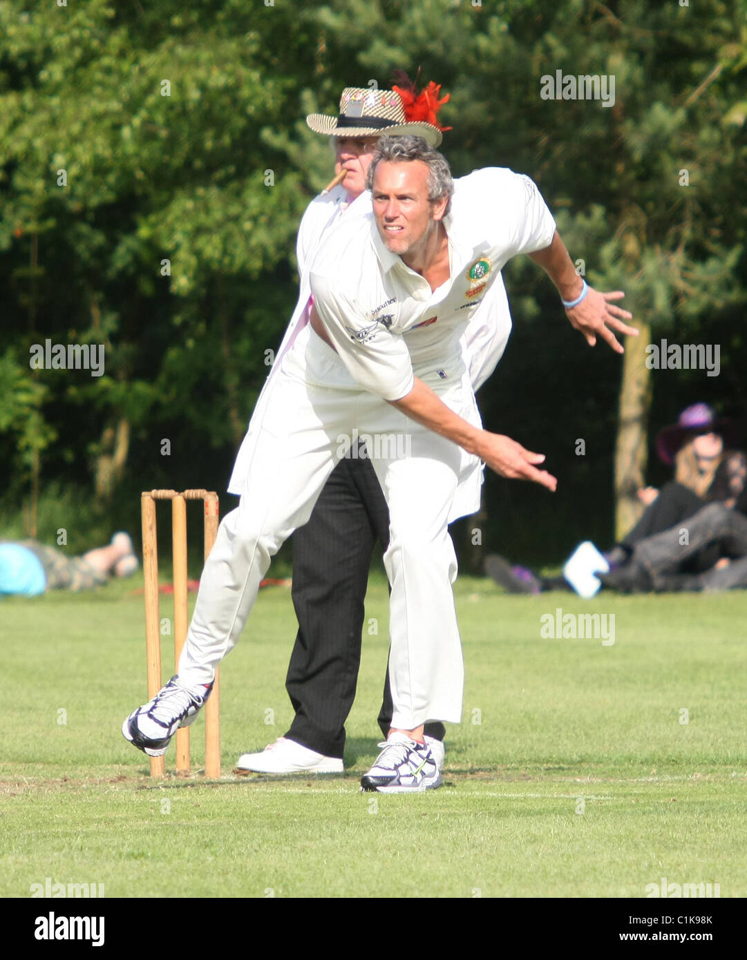 Jeff Thompson Charity cricket match between Harry Judd's XI and Bunbury ...
