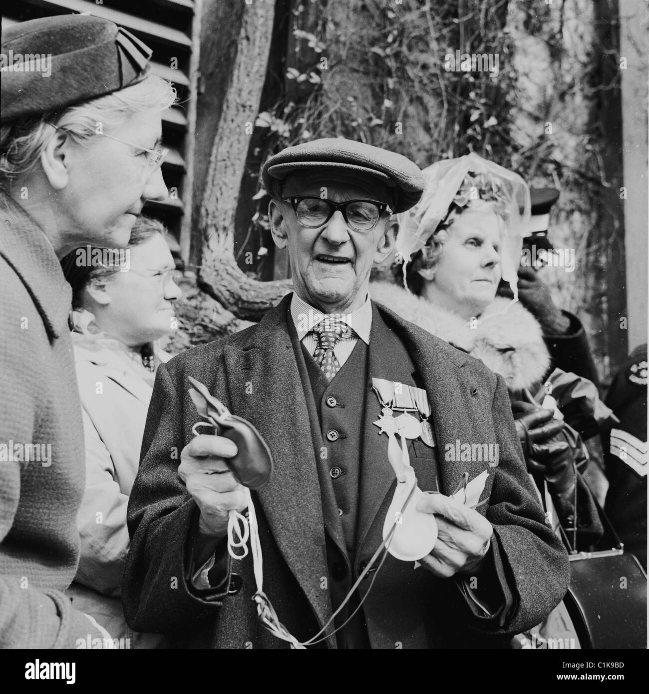 Two pennies Black and White Stock Photos & Images - Alamy