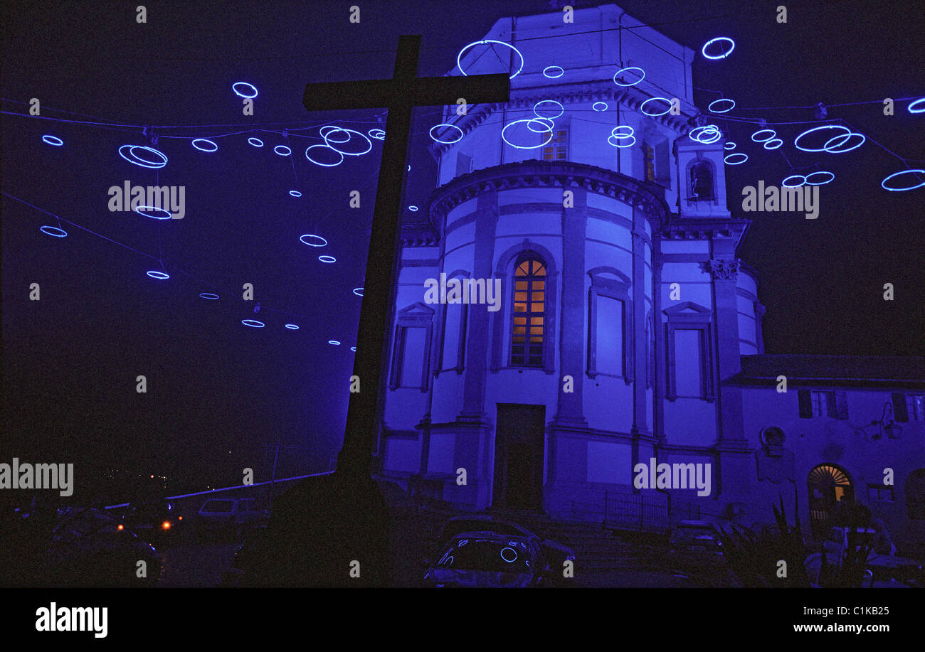 Trobriand Islands Tribe men during a festival Mount Hagen Papua New ...