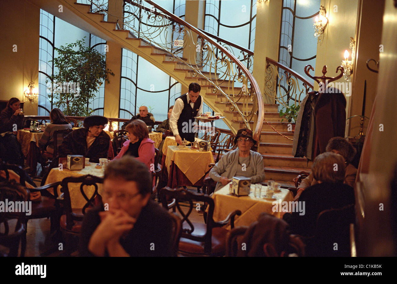 Italy, Torino, cafe Torino, Piazza San Carlo Stock Photo - Alamy