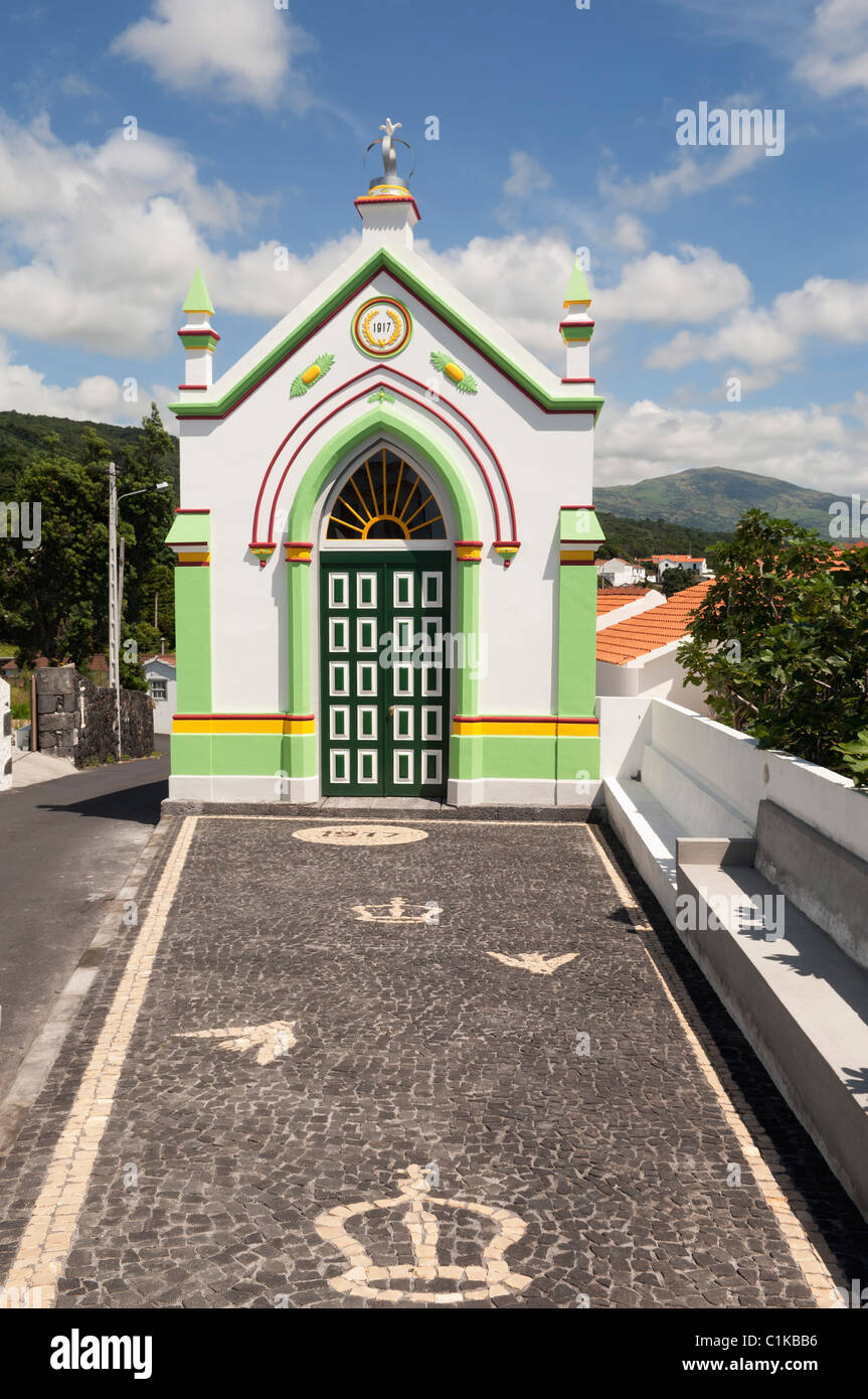 Imperio - small chapel - in Pico island, Azores Stock Photo - Alamy