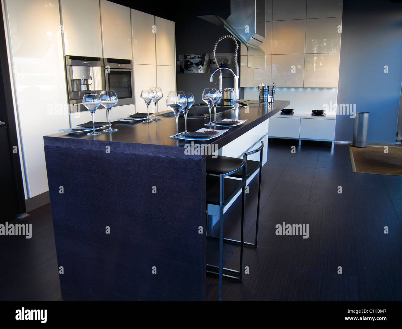 Paris, France, Modern Kitchen Design Store, Display "Nella Cucina ...