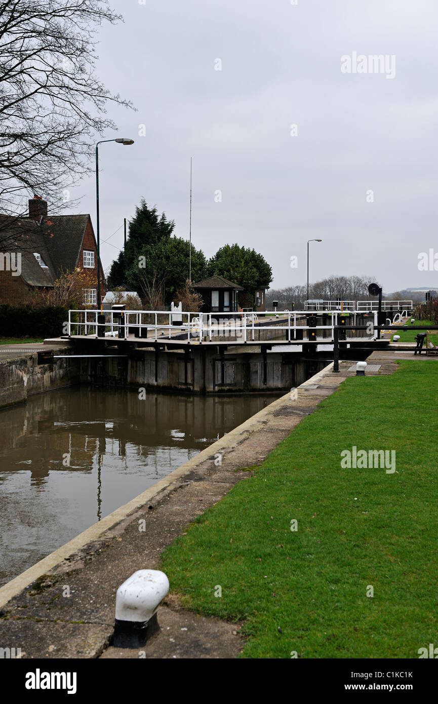 River Trent Locks Holme Pierrepont Stock Photo - Alamy