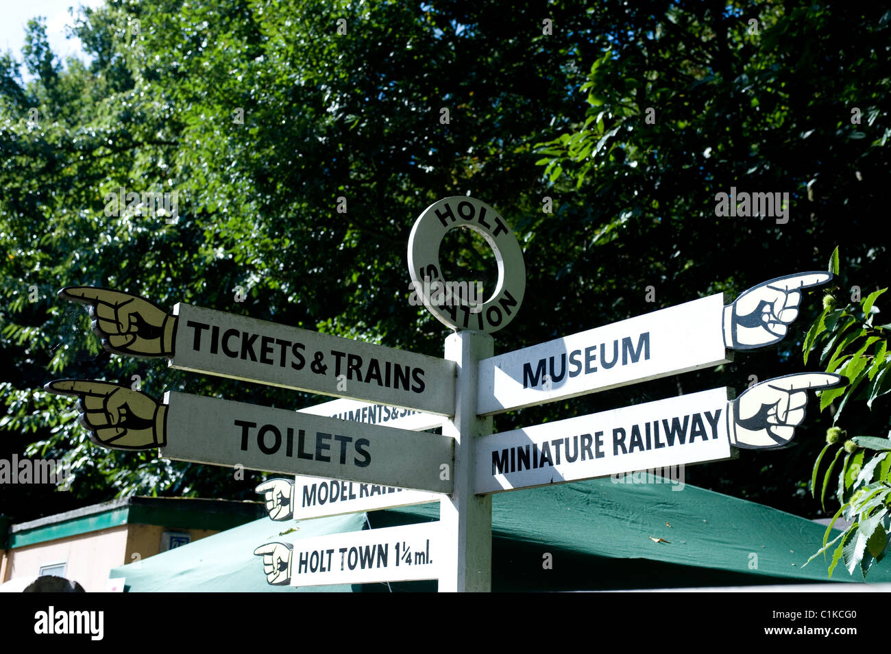 railway ''holt station'' norfolk england Stock Photo - Alamy
