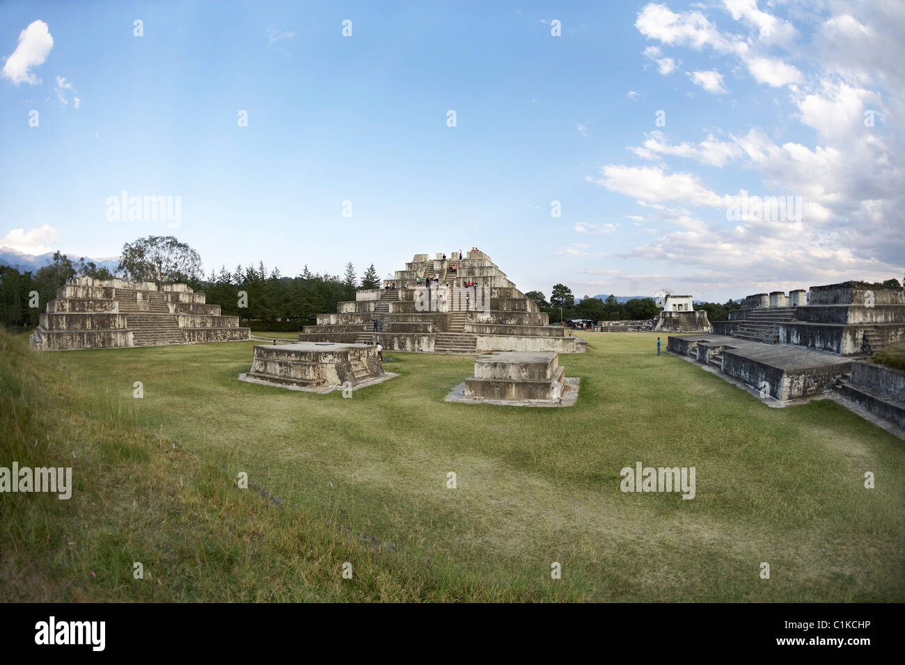 Mayan Ruins, Zaculeu, Huehuetenango, Huehuetenango Department ...