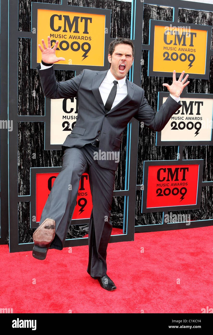 Chuck Wicks 2009 CMT Music Awards held at The Sommet Center Nashville ...