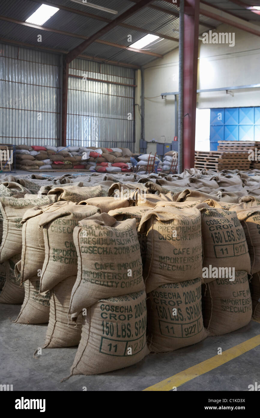 Coffee Sacks High Resolution Stock Photography and Images - Alamy