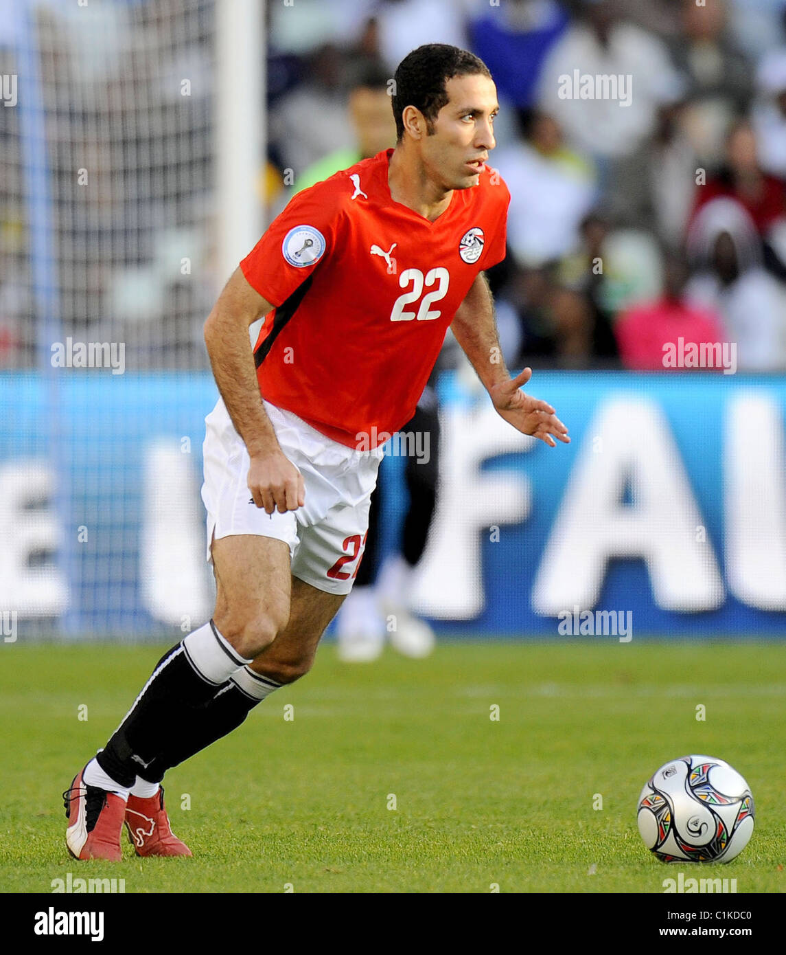 Mohamed Aboutrika FIFA Confederations Cup South Africa 2009 match ...