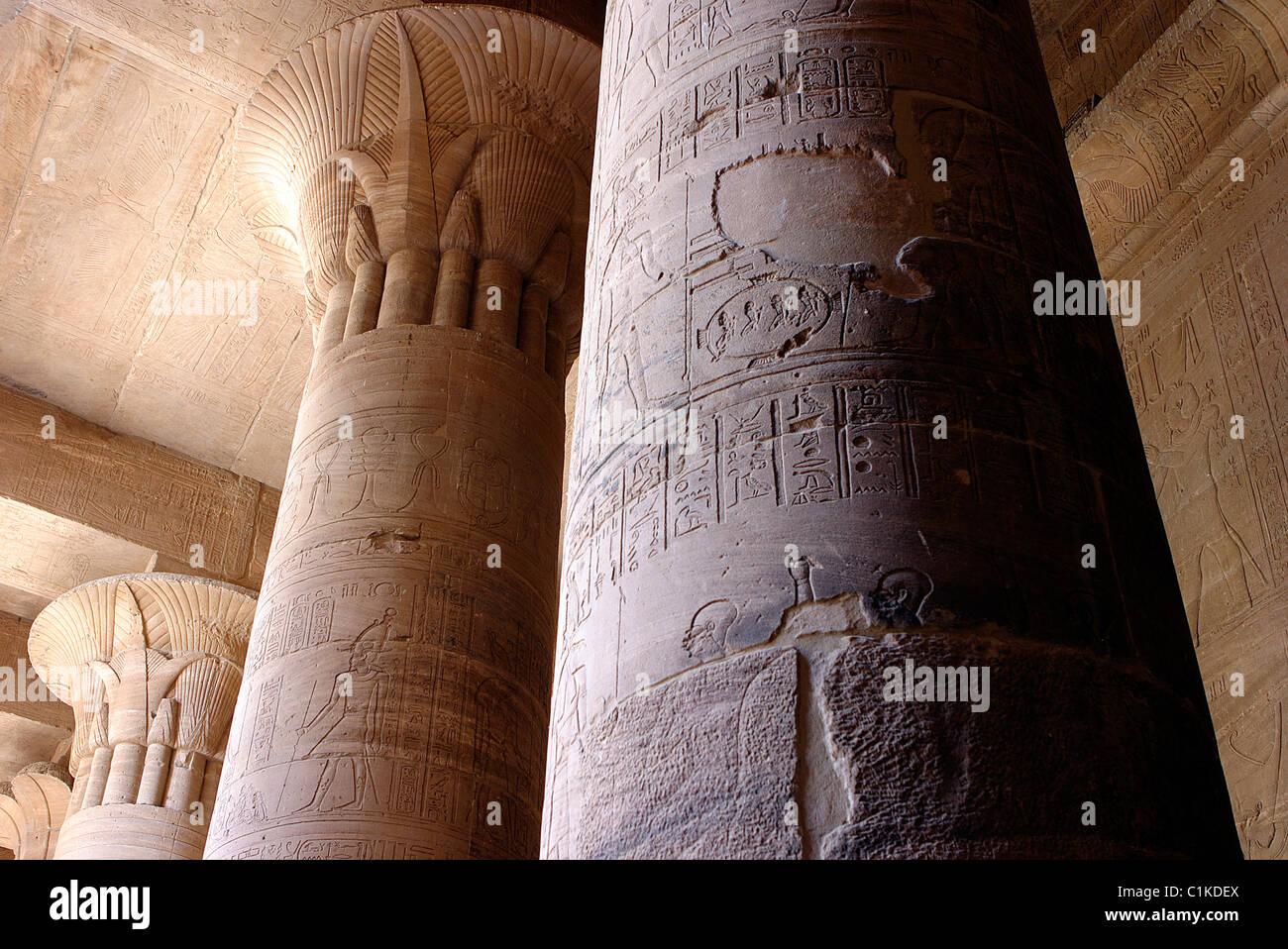 Egypt, Aswan, Philae temple Stock Photo - Alamy