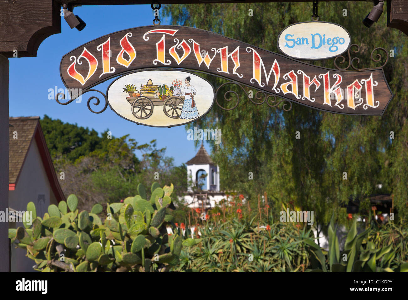 Old Town Market, San Diego, California, USA Stock Photo - Alamy