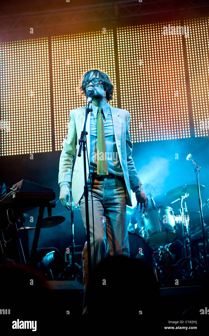 Jarvis Cocker performing live at the Troxy London, England - 17.06.09 ...