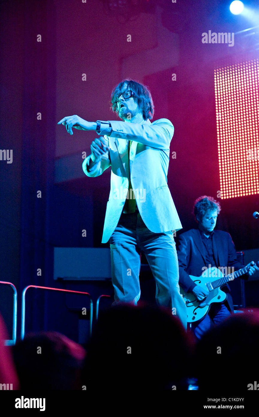Jarvis Cocker performing live at the Troxy London, England - 17.06.09 ...