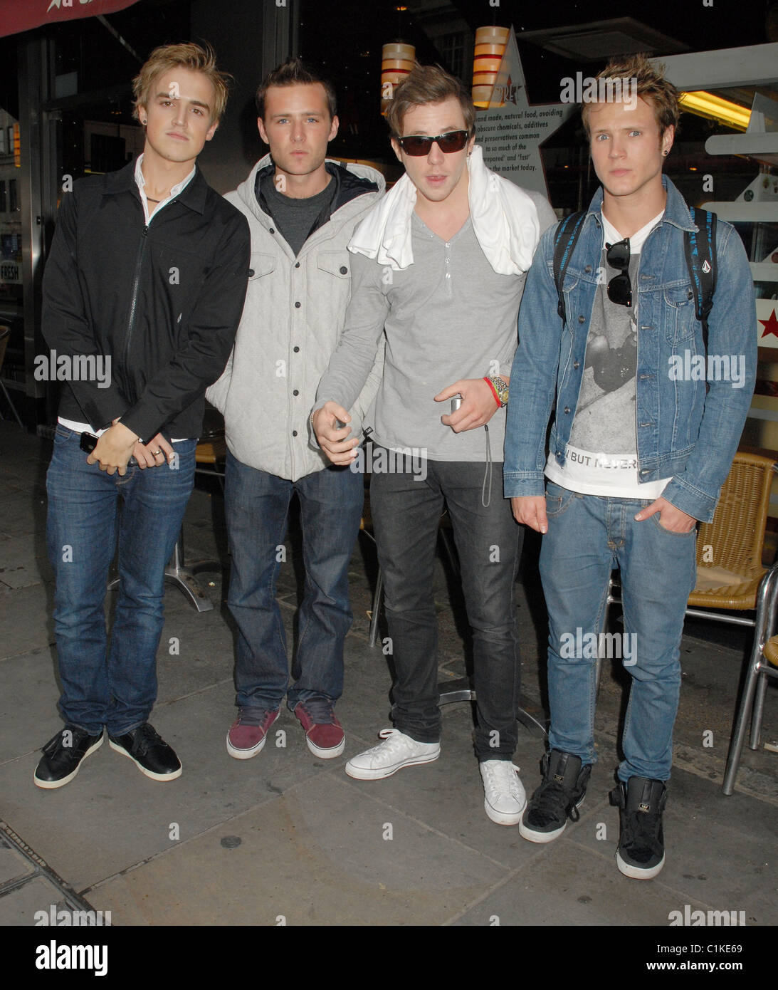 McFly, Derren Brown Enigma press night at the Adelphi Theatre ...