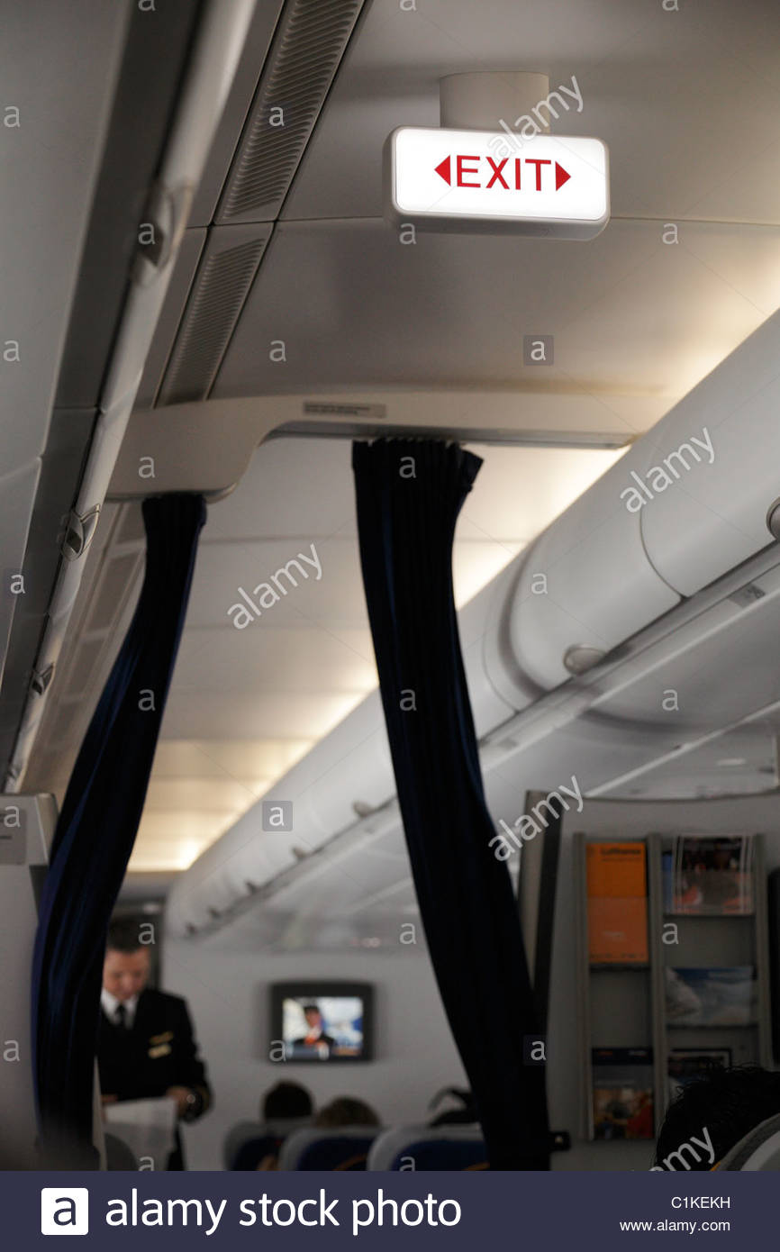 Exit Row Plane Stock Photos & Exit Row Plane Stock Images - Alamy