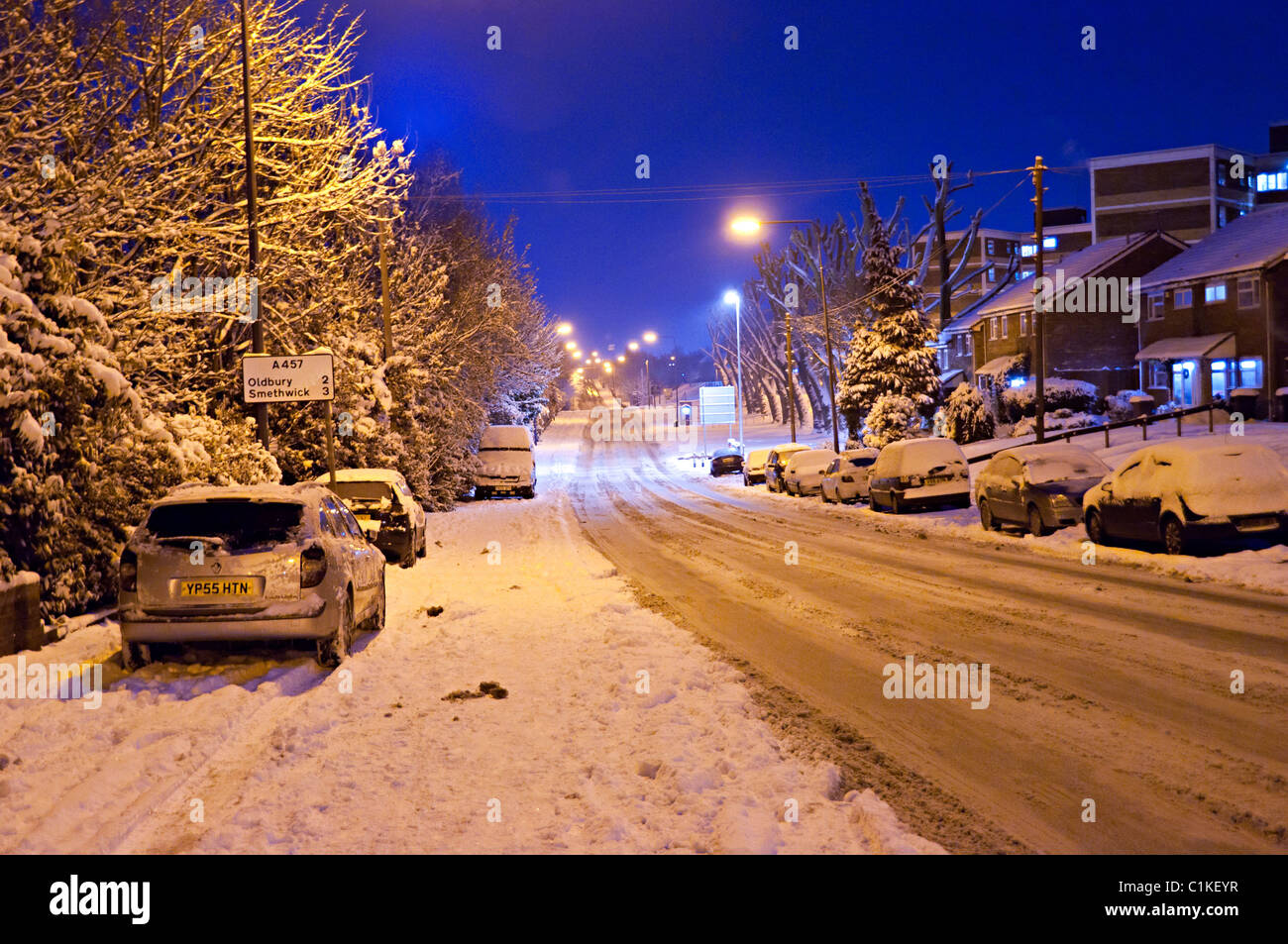 Tipton dudley snow street hi-res stock photography and images - Alamy