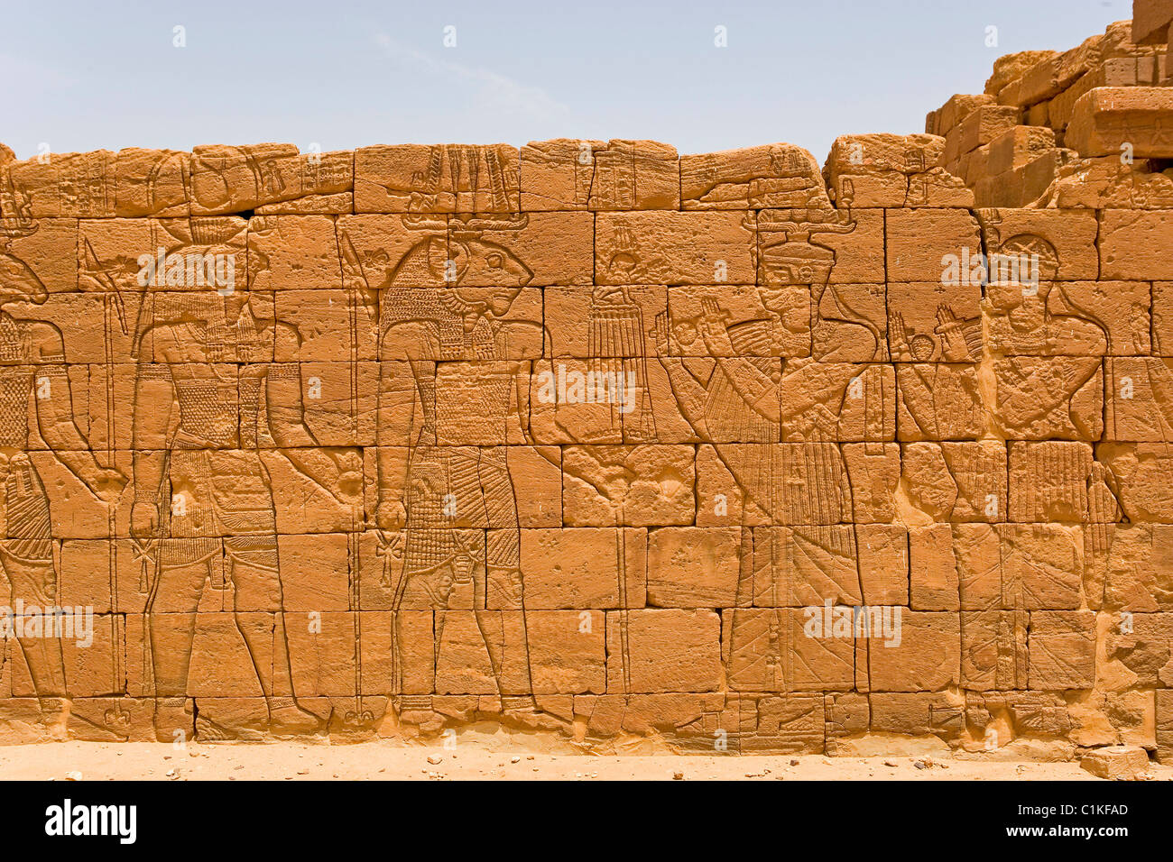 Sudan High Nubia Nahr-an-Nil Province temple consecrated to Apedemek a ...