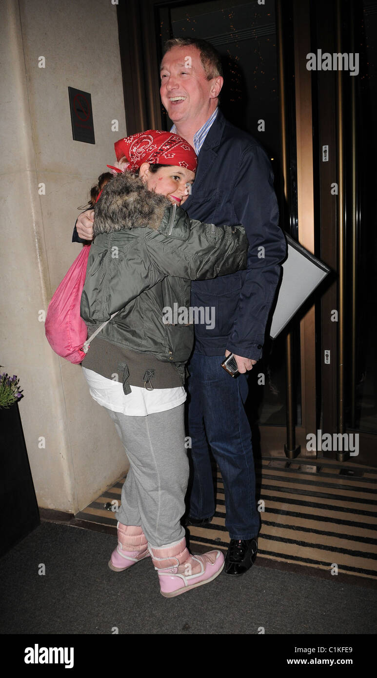 Louis Walsh is accosted by a obsessed female Tanya MacIntosh fan at his ...