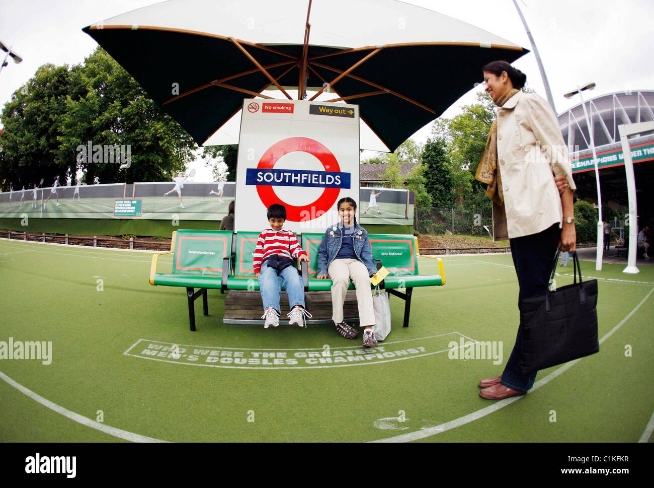 Southfields Underground station gets a revamp for the 2009 Wimbledon ...