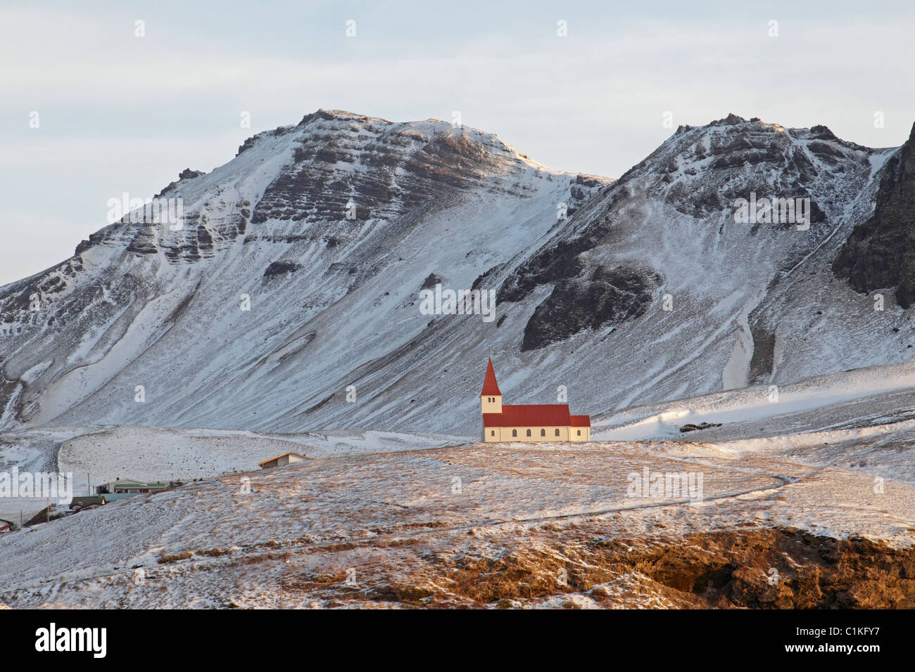 Vik Iceland Winter High Resolution Stock Photography and Images - Alamy