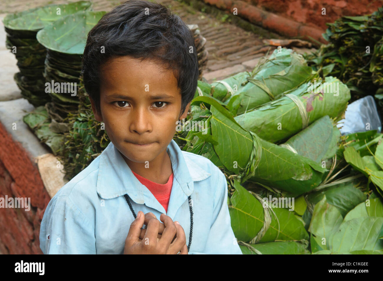 Nepali boy hi-res stock photography and images - Alamy