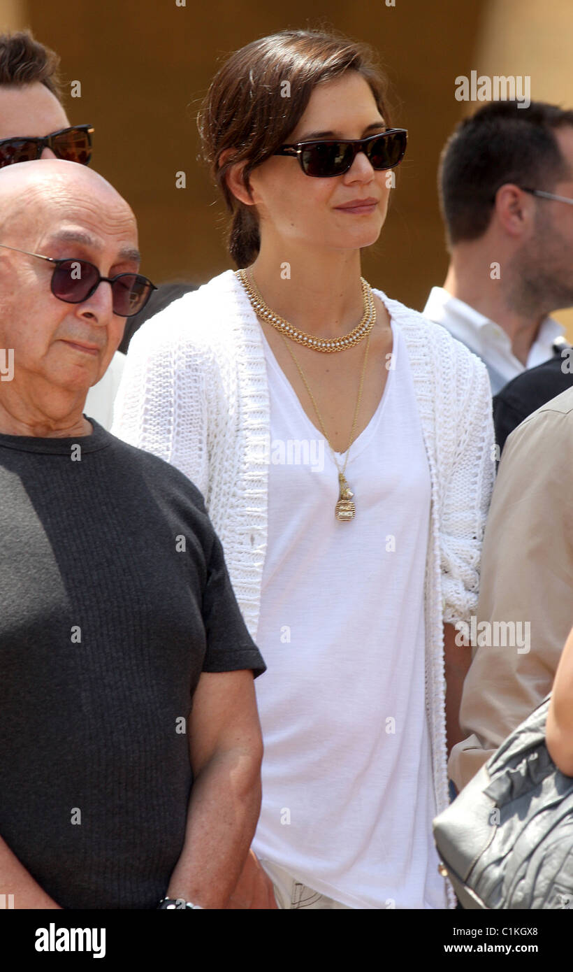 Katie Holmes at the Cameron Diaz is honoured with a star on the ...