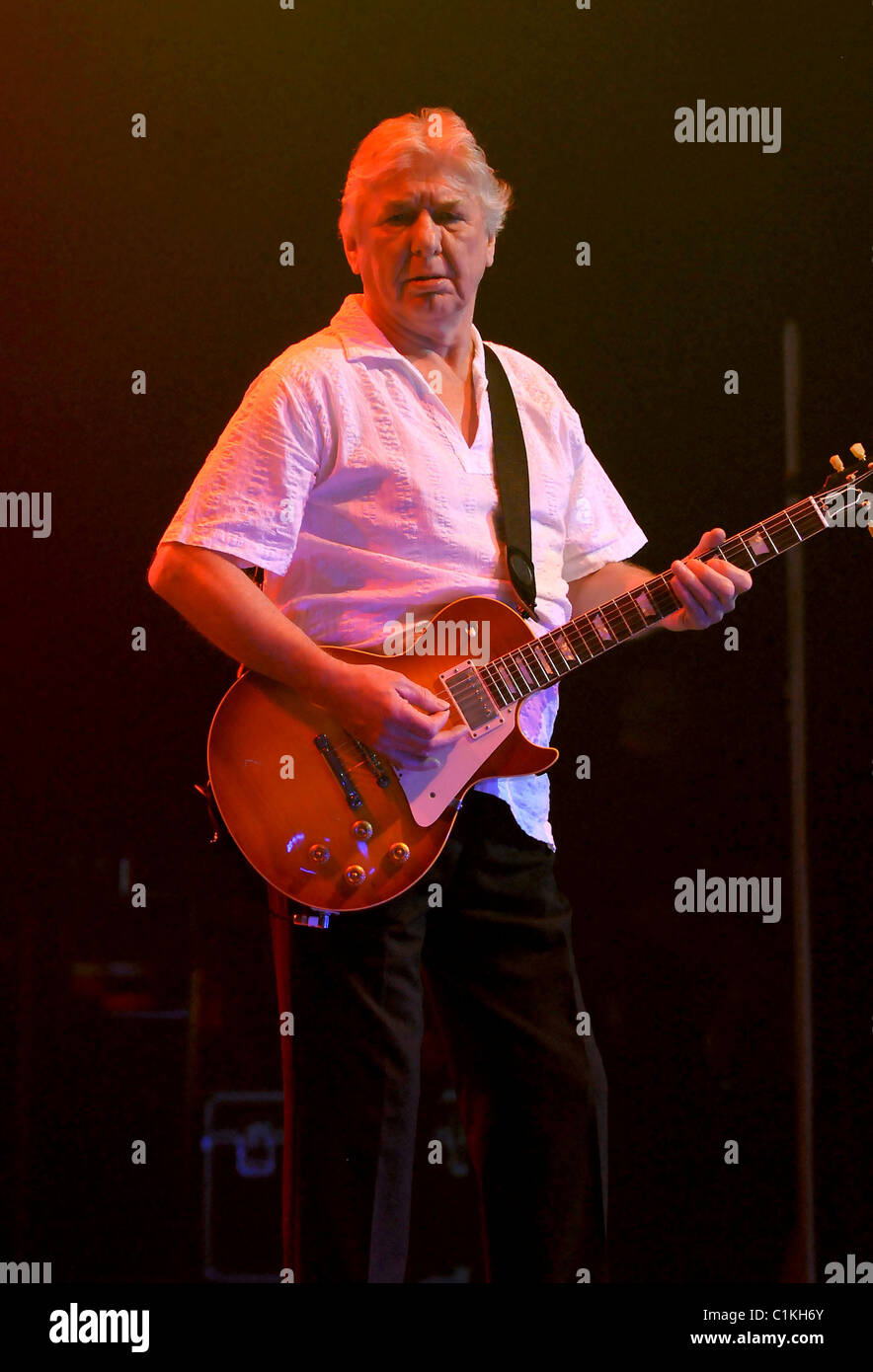 Mick Ralphs of the rock band Bad Company performing at Hard Rock Live ...