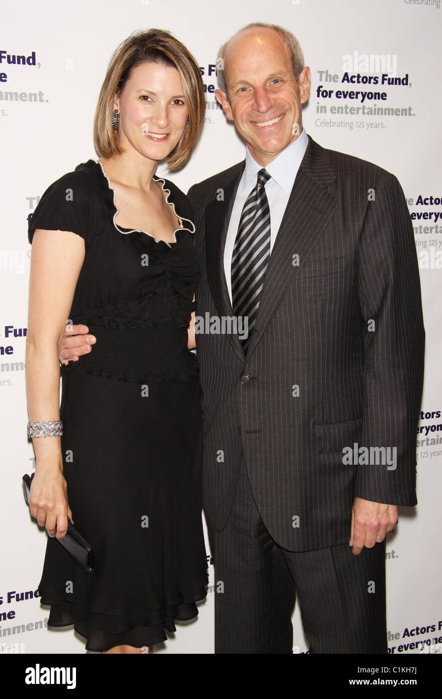 Jonathan Tisch and his wife Lizzie Tisch The Actors Fund Launch for a ...