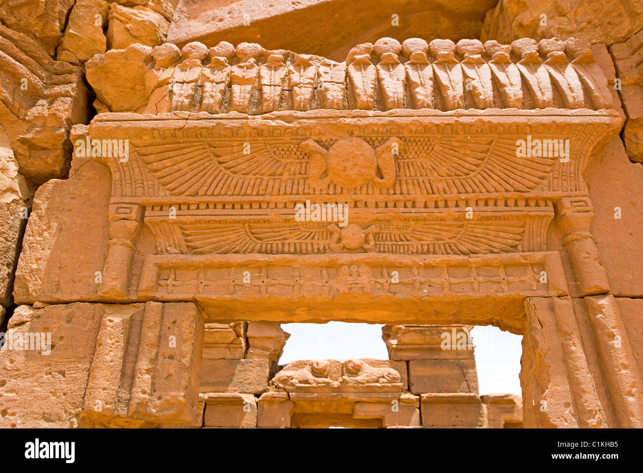 Lion temple naga sudan africa hi-res stock photography and images - Alamy
