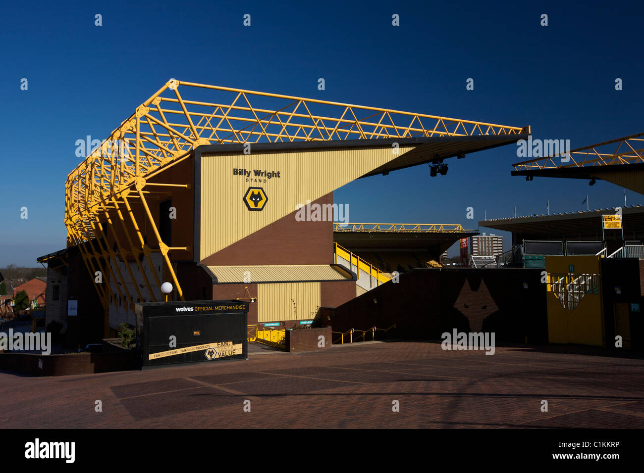 Molineux Stadium Billy Wright Stand Wolverhampton West Midlands England ...
