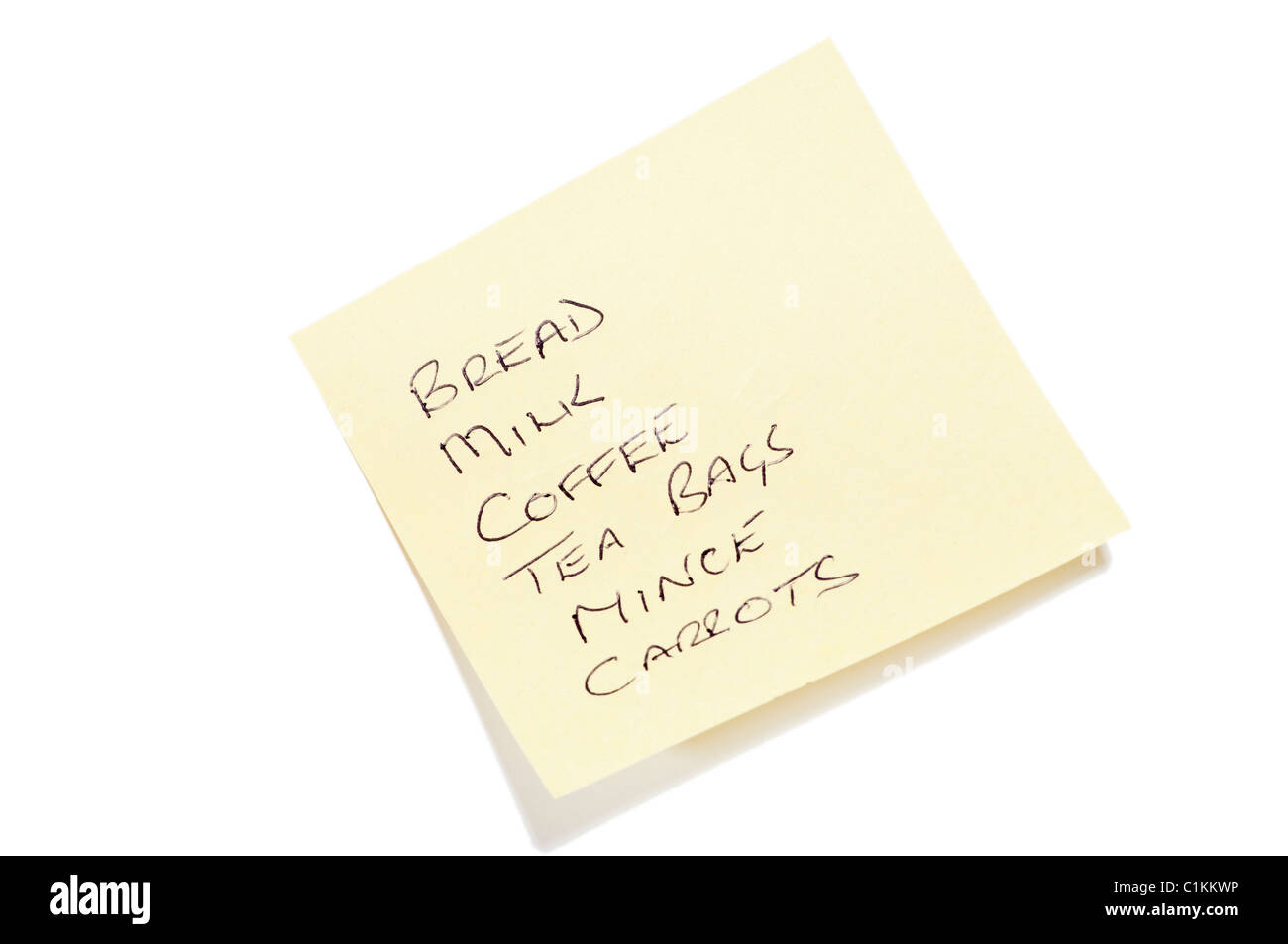 Shopping List High Resolution Stock Photography and Images - Alamy