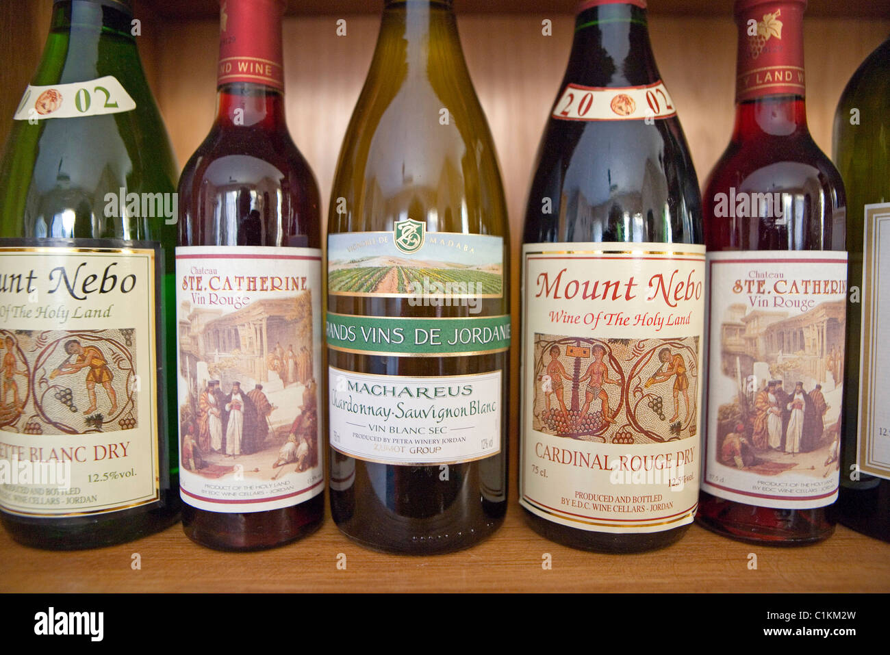 Jordan, Kerak, Jordanian wines Stock Photo - Alamy