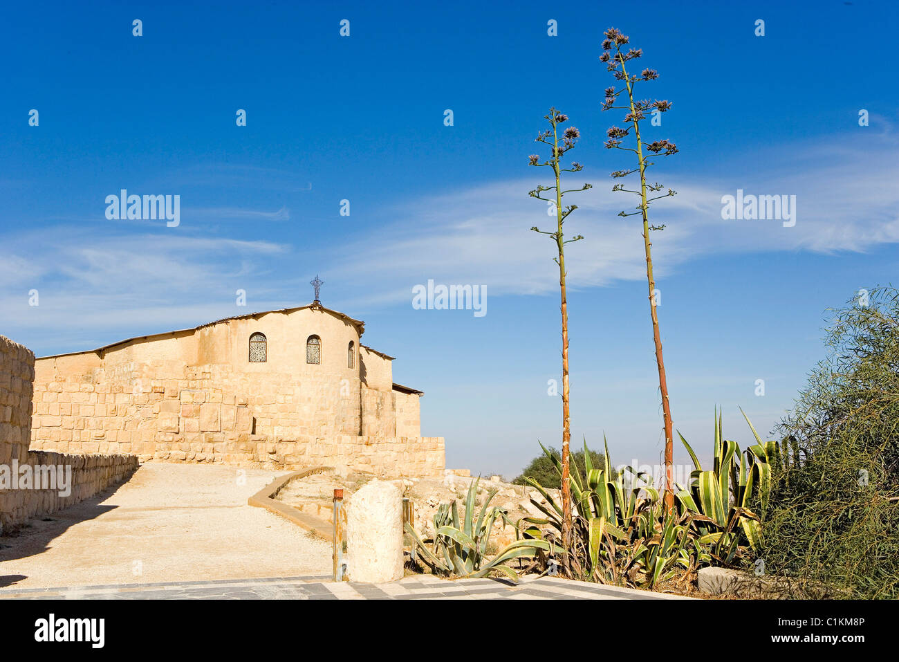 Jordan the historic byzantine basilica built in 393 by pilgrims the ...