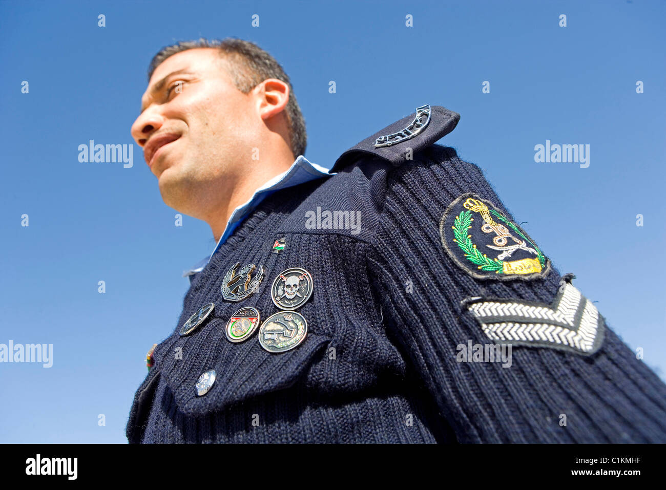 Jordan police hi-res stock photography and images - Alamy