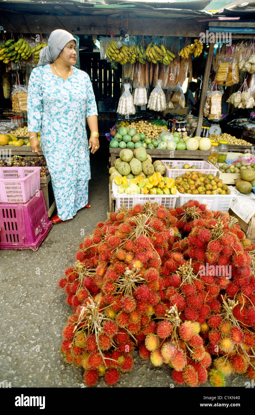 Malaysia, Kuantan, the market Stock Photo - Alamy