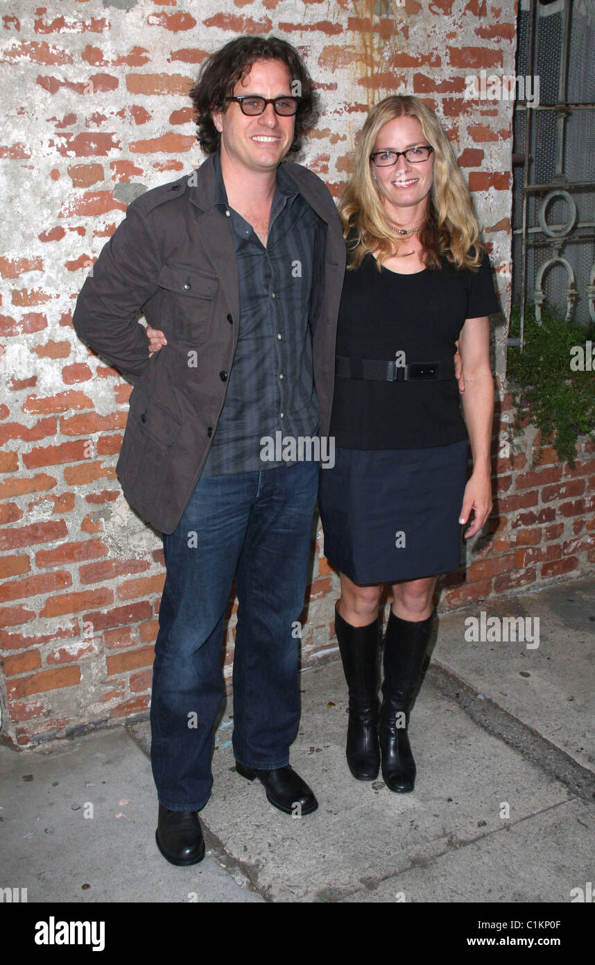 Elisabeth Shue And Davis Guggenheim David Guggenheim And His Wife