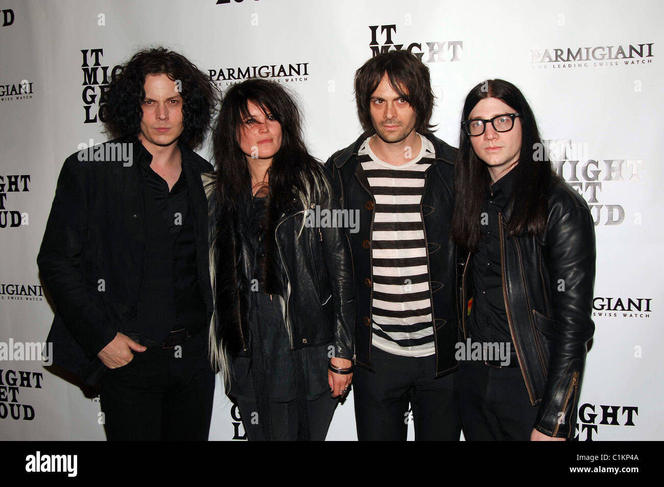 Jack White and band The Dead Weather It Might Get Loud LAFF premiere ...