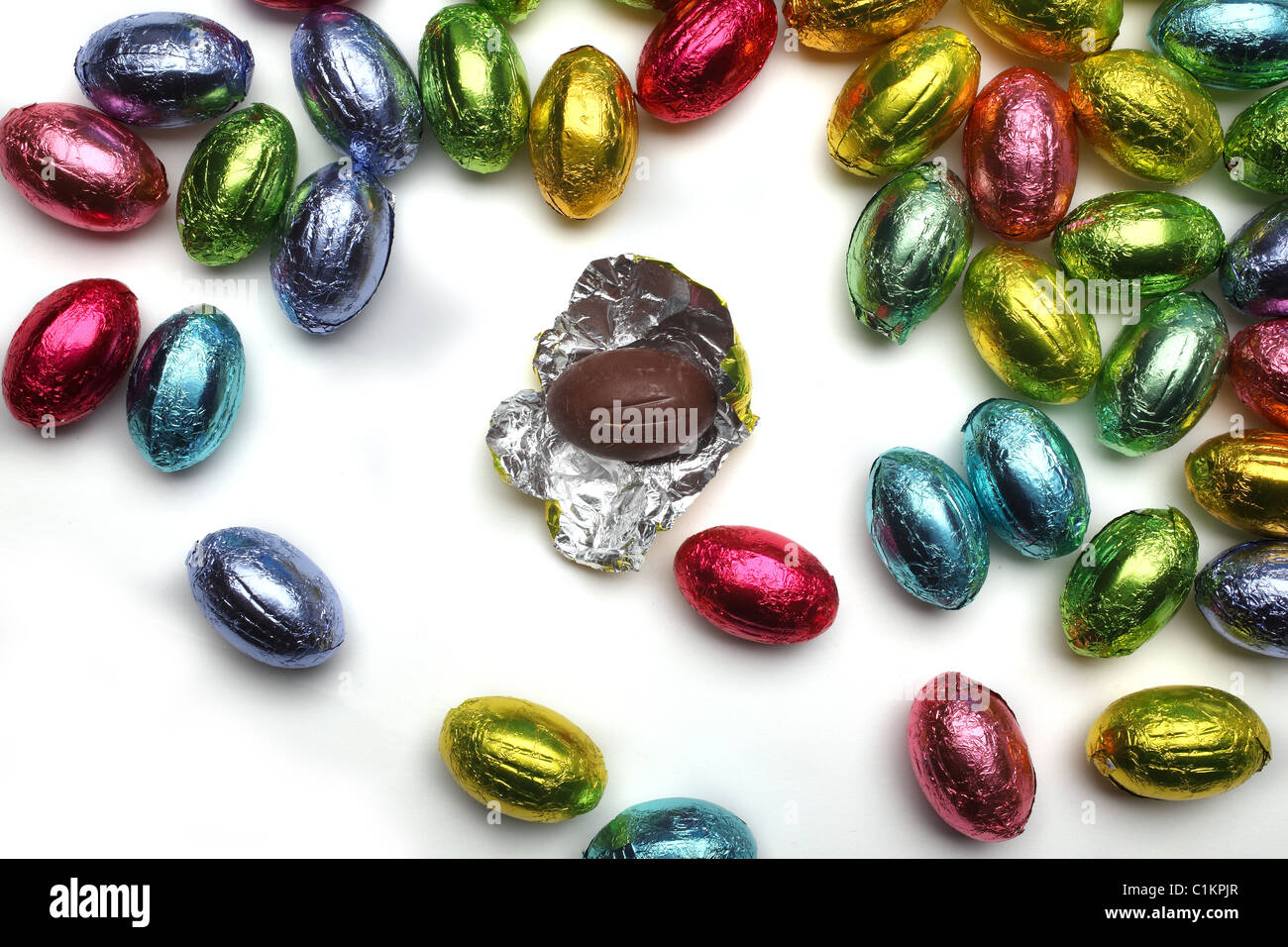 Foil covered easter egg hi-res stock photography and images - Alamy