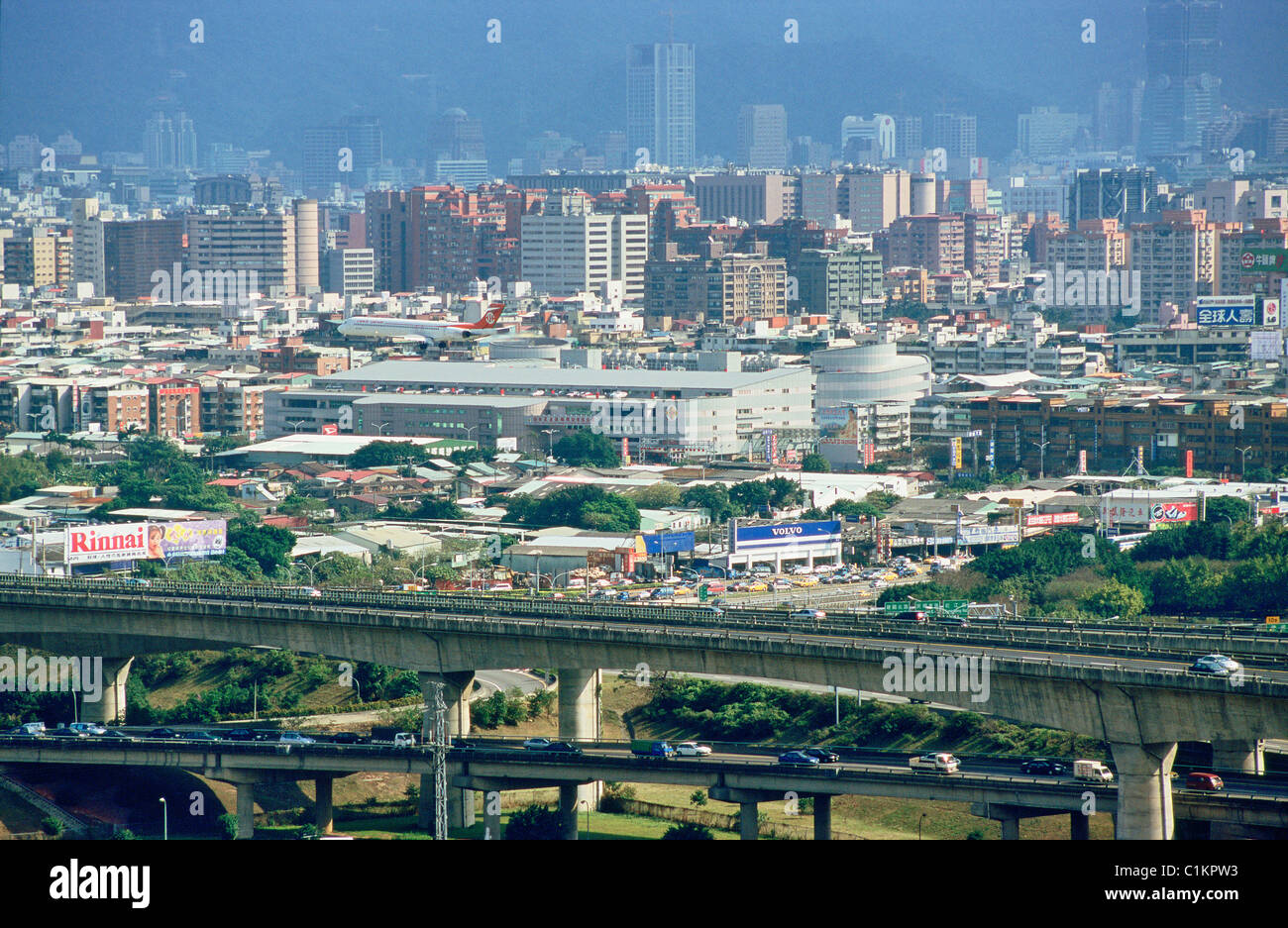 Taiwan, Taipei, overview Stock Photo - Alamy