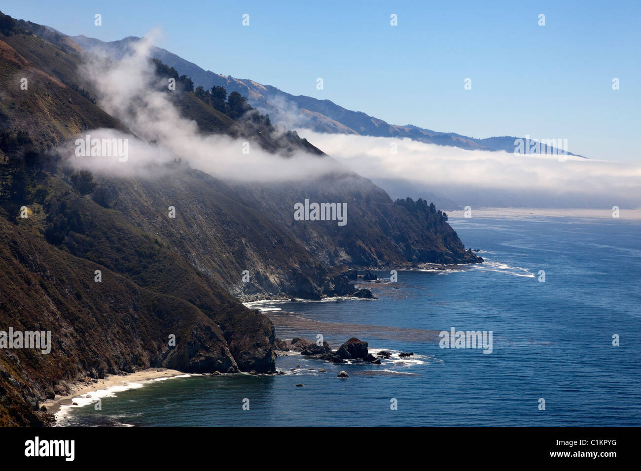 Coastline, Big Sur Coast, California, USA Stock Photo - Alamy