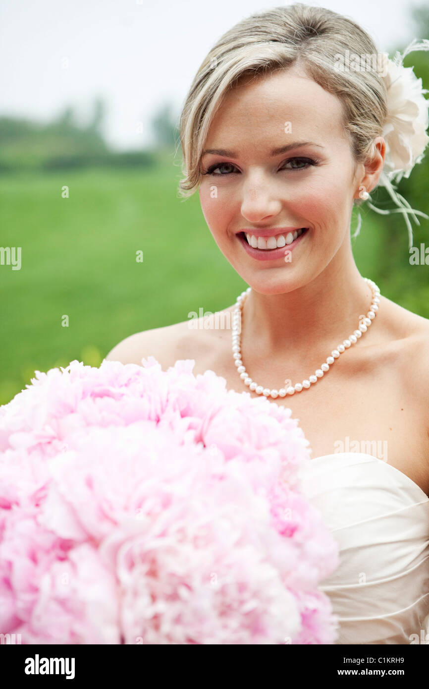 Portrait of Bride Stock Photo - Alamy