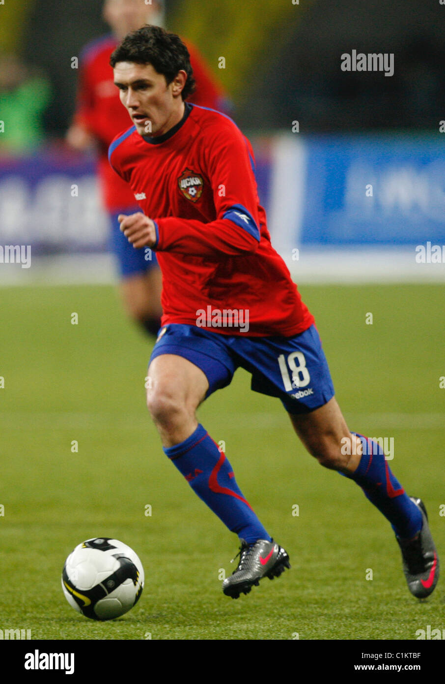 ***File Photos*** Russian midfielder Yury Zhirkov is reported to have ...